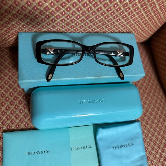 Tiffany & Co. | Accessories | Tiffany Co Elegant Black Glasses | Poshmark
